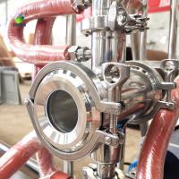 China Stainless Steel Short Path Distillation Kit With 30L Jacketed Tank for sale