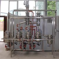 China 18~30L Stainless Steel Wiped Film Evaporator Short Path  Alcohol Distillation for sale