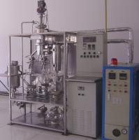 China 18~30L Stainless Steel Wiped Film Evaporator Short Path  Alcohol Distillation for sale