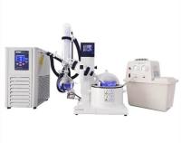 China Condenser Design Rotary Evaporator Complete Set With Chiller And Pump for sale