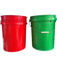 China Silk Screen/Heat Transfer/IML Printing Plastic Bucket 5L/10L with Sealable Lid for sale