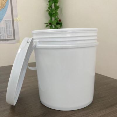China Polypropylene 4L 5L 8L 10L 15L 18L Food Grade Plastic Bucket with Heat Transfer Printing for sale