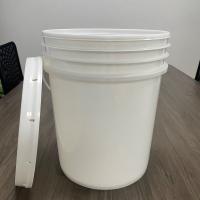 China Polypropylene Chemical Plastic Bucket with Lid 1 Gallon to 7 Gallon for sale