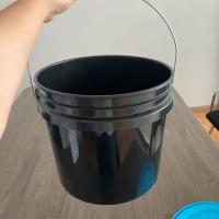 China Polypropylene Chemical Plastic Bucket with Lid 1 Gallon to 7 Gallon for sale