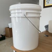 China 5 Gallon Plastic Pail for Durable Resin Epoxy Paint Bucket Durable HDPE Material Used for sale