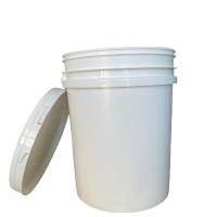 China 5 Gallon Plastic Pail for Durable Resin Epoxy Paint Bucket Durable HDPE Material Used for sale