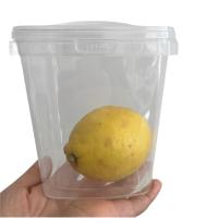China PP Square Bucket for Snacks Acai Container Bucket Certified by GAP/ISO/FDA Printing IML for sale