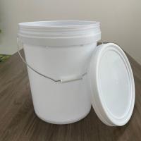 China Easy-Opening 5 Gallon Plastic Pail with Screw Lid and Handle Accessories for sale