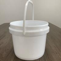 China Customize YES 1000ml PP Airtight Biscuit Bucket Cookie Container Plastic Bucket with Lid for sale