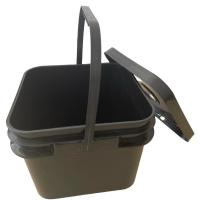 China Candy Bucket Food Container Plastic Bucket with Buckets Lid handle Accessories for sale