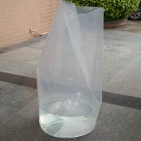 China Rectangle Plastic Pail 20Liter Heavy duty without tear Liner in White for pet food for sale