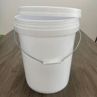 China Polypropylene Plastic Bucket Food Safe 5L 10L 15L 20L Packaging Container Drum with Lid for sale