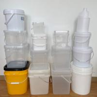 China Printing Silk Screen 1 Gallon Square Plastic Bucket 4 Liter Customize YES Food Grade PP for sale