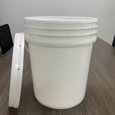 China 2 Gallon and 5 Gallon Food Grade Plastic Buckets for Industrial Needs for sale