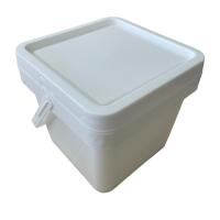 China 1 Gallon Square Bucket with Lid 4 Liter Thickness 1.0 to 2.5 MM Tool Storage Solution for sale