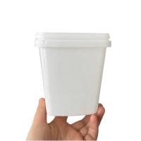 China Square Pail 32oz Food Bucket with Heat Transfer Printing and GAP/ISO/FDA Certificate for sale