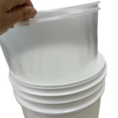 China 2.5 Gallon Paint Barrel Pail Plastic Bucket Liner Round Design Thickness 0.4 to 1.5 MM for sale