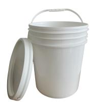 China 15L 18L 20L 25L HDPE Round Plastic Construction Bucket with Heat Transfer Printing for sale