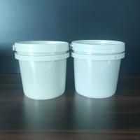 China Customize Round Plastic Bucket in 2L 5L 8L 10L 15L 20L for Detergent Powder Storage for sale