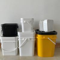 China GAP/ISO/FDA Certificate 1 Gallon Custom Printed Food Grade Plastic Bucket for Recycle for sale