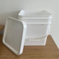 China GAP/ISO/FDA Certificate 1 Gallon Custom Printed Food Grade Plastic Bucket for Recycle for sale