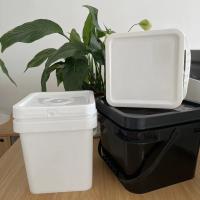 China GAP/ISO/FDA Certificate 1 Gallon Custom Printed Food Grade Plastic Bucket for Recycle for sale