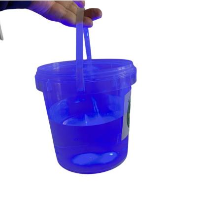China LED Light Cotton Candy Container 1 Liter Capacity Perfect for Powder Packaging Needs for sale