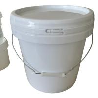 China 5kg Plastic Bucket and 5L Red Plastic Jerry Bucket for Chemical Liquid Container for sale