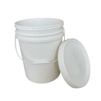 China 5kg Plastic Bucket and 5L Red Plastic Jerry Bucket for Chemical Liquid Container for sale