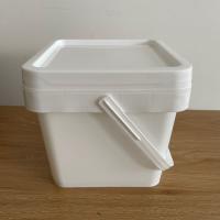 China Plastic Pail Transparent Clear Food Grade Plastic 1 to 20L Milk Plastic Buckets with Lids for sale