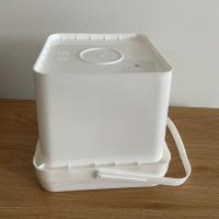 China Plastic Pail Transparent Clear Food Grade Plastic 1 to 20L Milk Plastic Buckets with Lids for sale