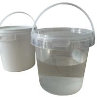 China 1L PP Food Grade Plastic Round Buckets Custom Printed Leak Proof Thickness 1.0 to 2.5 MM for sale