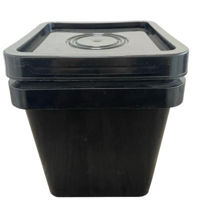 China Type Blue Square Water Bucket Industry Plastic Buckets for Industrial Top Sale for sale