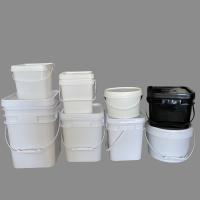 China Type Blue Square Water Bucket Industry Plastic Buckets for Industrial Top Sale for sale
