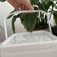 China Square Bucket With Lid and Handle for Plastic Food Container Storage of Dry Food Nuts for sale