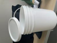 China Leak Proof Food Grade PP 5 Gallon 20L Plastic Pail Clear Bucket With Lid Free Sample for sale