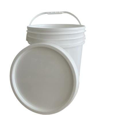 China 1.0 to 2.5 MM Thickness Easy-Opening Plastic Paint Buckets for Heat Transfer Printing for sale