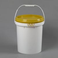 China 1.0 to 2.5 MM Thickness Easy-Opening Plastic Paint Buckets for Heat Transfer Printing for sale