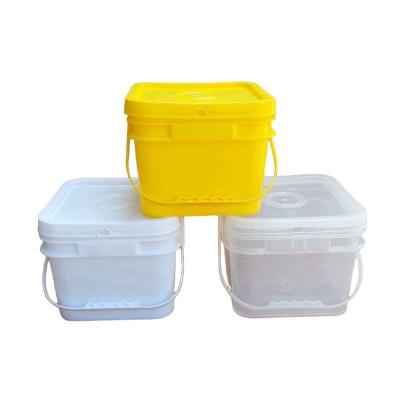 China GAP/ISO/FDA Certified 4L 5L 10L 15L 16L 18L 20L 25L Food Grade PP Plastic Bucket for sale