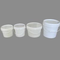 China 10L 12L 16L 18L 20L 25L White Color Rectangle Plastic Bucket with Lid from Qingdao for sale