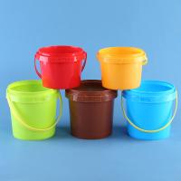 China 10L 12L 16L 18L 20L 25L White Color Rectangle Plastic Bucket with Lid from Qingdao for sale