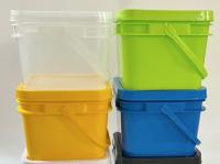 China Customize Square PP Plastic Bucket with Easy Open and Close Lid Results Guaranteed for sale