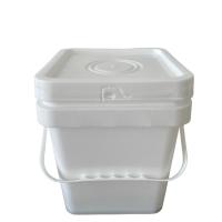 China Certified Square Plastic Bucket with Lid Versatile and Round or Square for sale