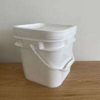 China Supply Clear Plastic Bucket for Seed Square or Round Plastic Pail Tool for sale