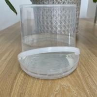 China Custom Logo Printing Plastic Bucket with Lid Food Grade White and Environment Friendly for sale