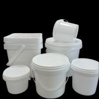 China Food Grade PP Packing Bucket Plastic Round Bucket Directly Supplied by Qingdao for sale