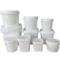 China Food Grade PP Packing Bucket Plastic Round Bucket Directly Supplied by Qingdao for sale