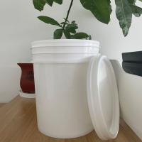 China Food Grade PP Plastic 5 Gallon Bucket with Silk Screen Printing and Heat Transfer Printing for sale