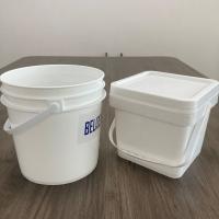 China Recycle 5 Gallon Bucket with Lid Custom Logo 1 Liter 5 Liter 20 Liter Plastic Bucket for sale