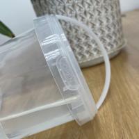 China GAP/ISO/FDA Certified 300ml 500ML 750ML 1L 1.5L 2L Transparent Plastic Bucket for Chemical for sale
